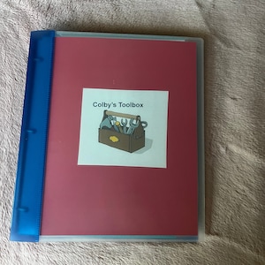 Autism Communication Binder - Etsy