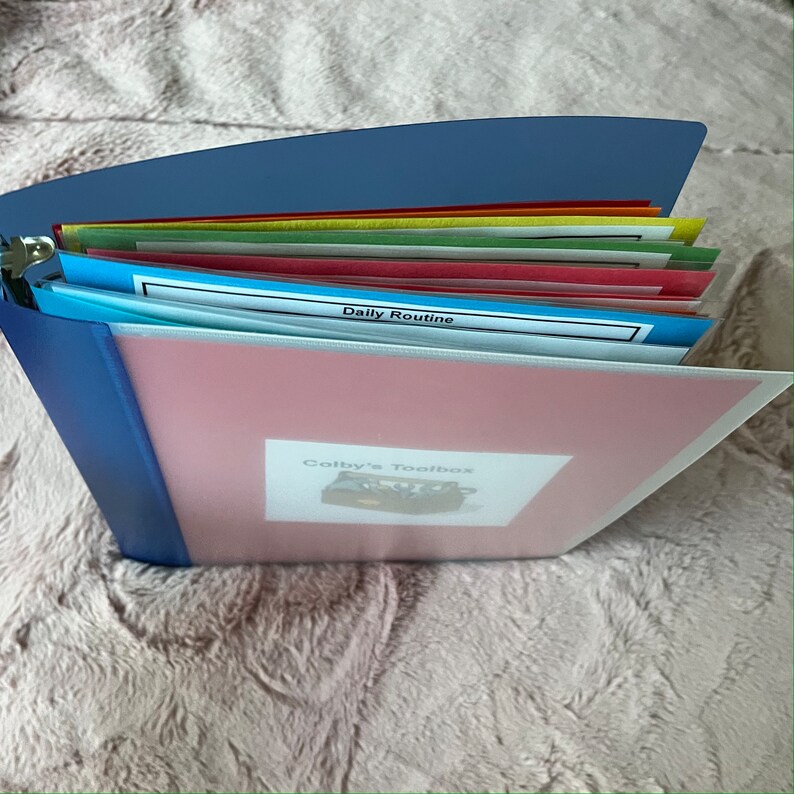 Autism Communication Binder - Etsy