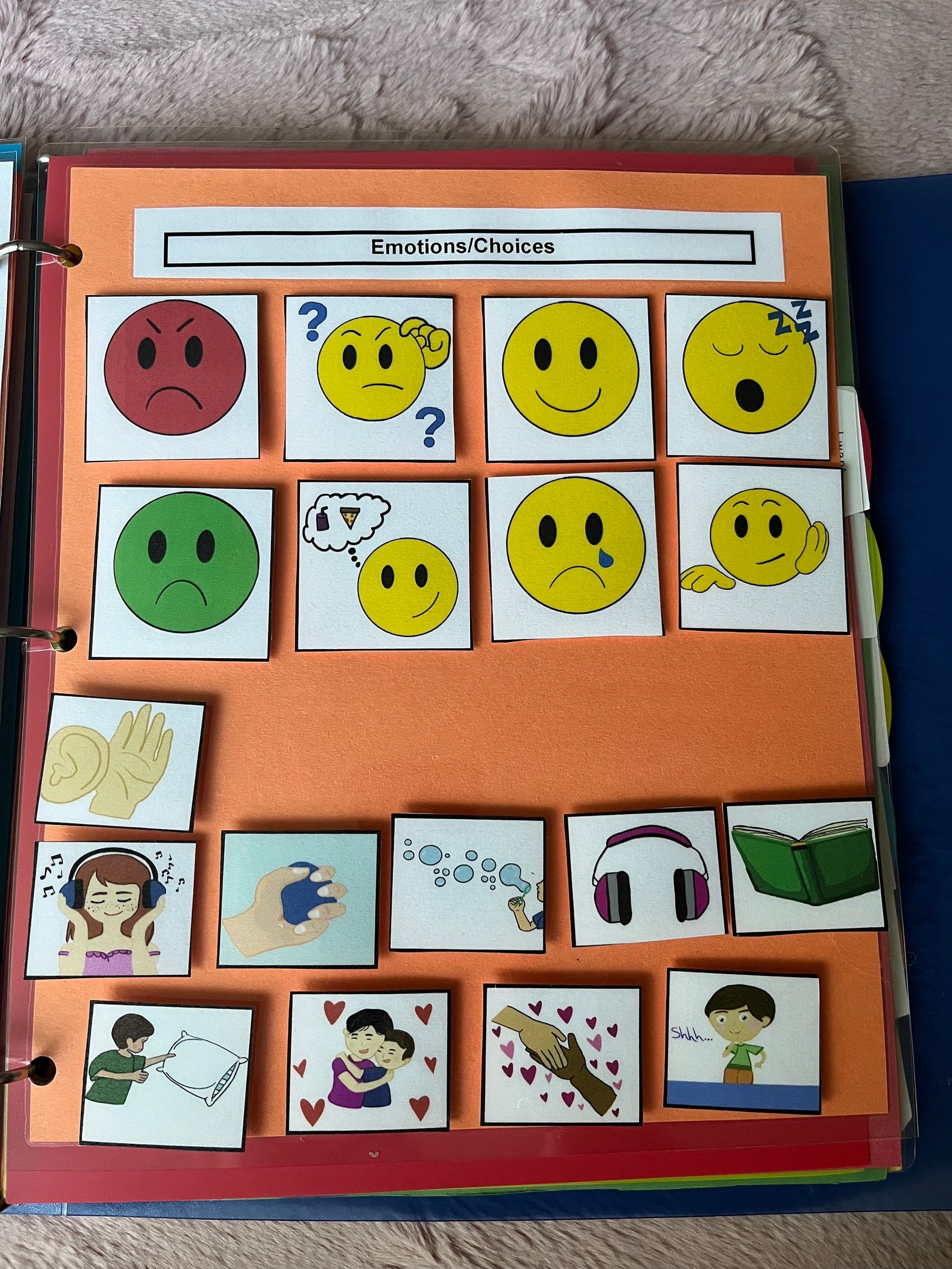 Autism Communication Binder - Etsy