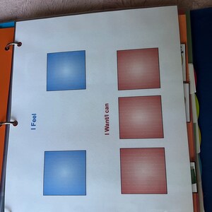 Autism Communication Binder - Etsy