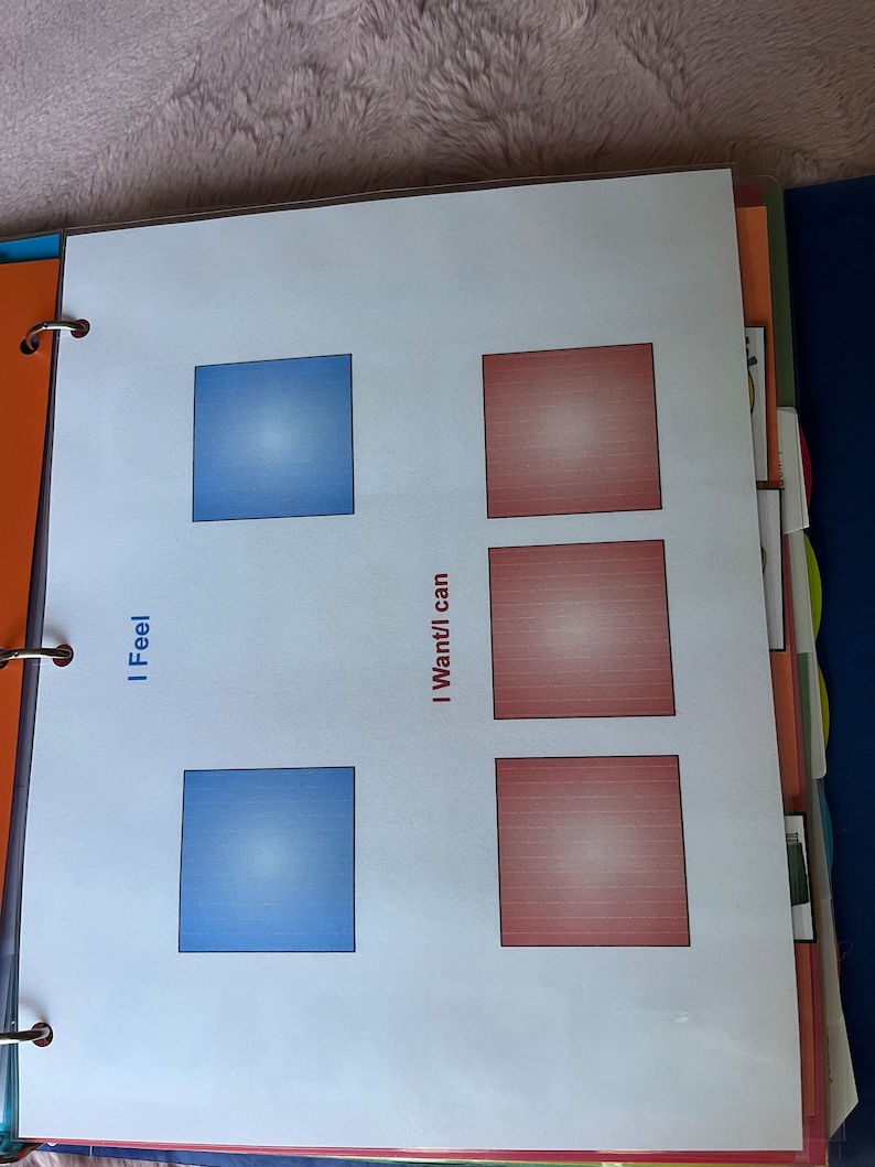 Autism Communication Binder - Etsy