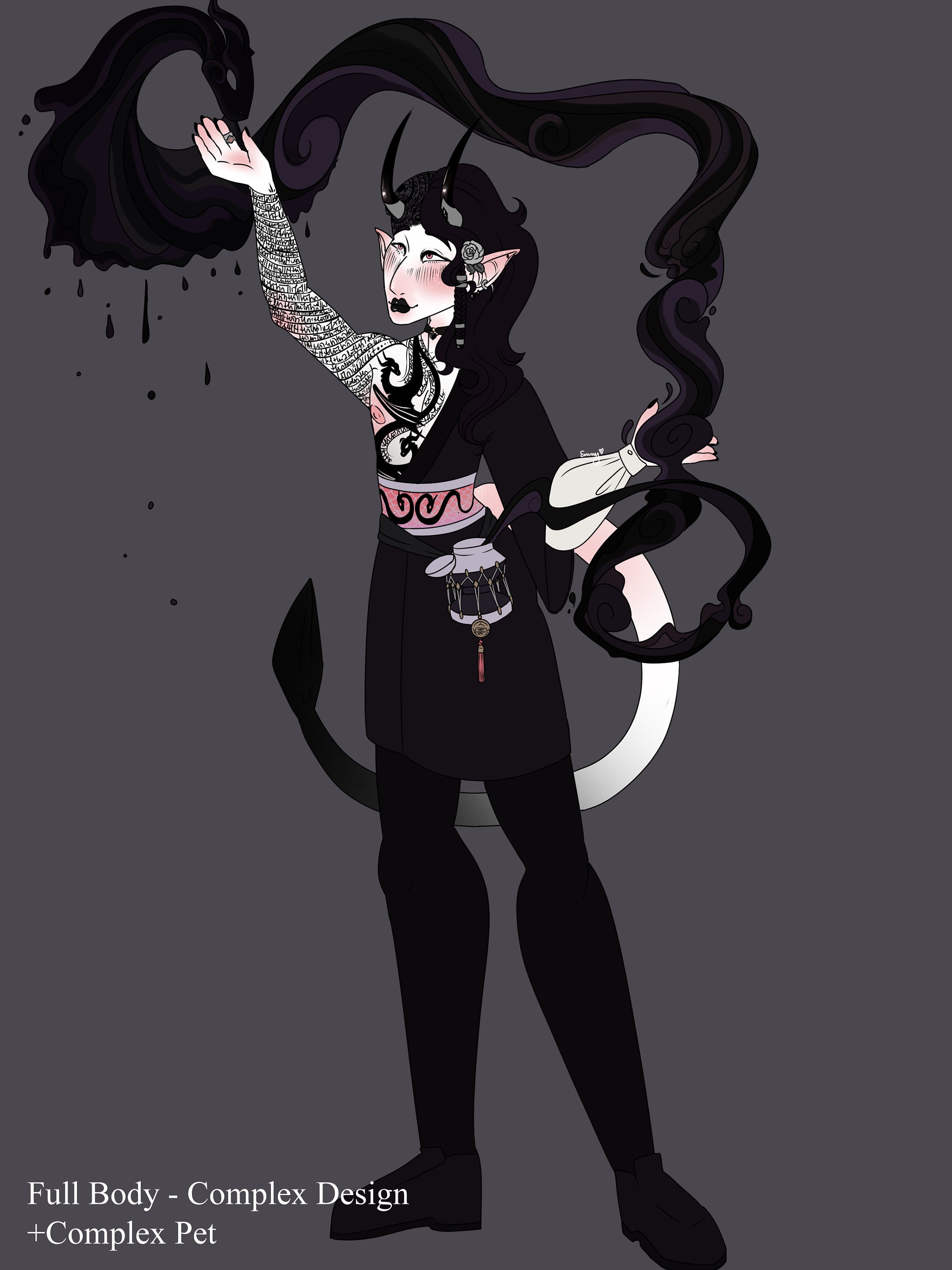 Custom Digital Flat Colour Commission - Etsy