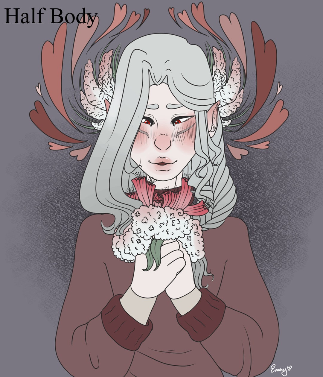 Custom Digital Flat Colour Commission - Etsy