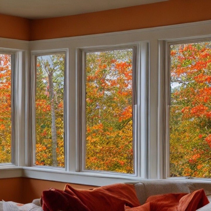 Fall Office Background Zoom/teams Virtual Background Streaming Work ...