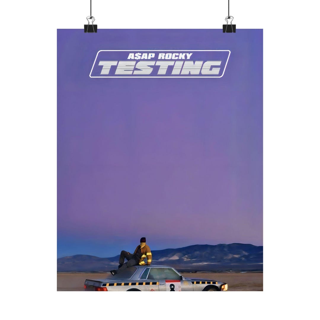 Asap Rocky Poster Rap Poster, Hip-hop Poster - Etsy