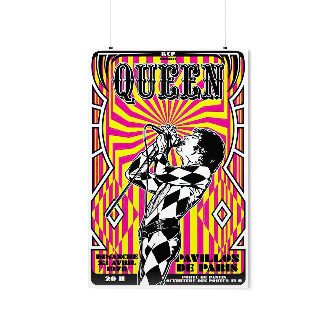 Queen Poster Rock Poster - Etsy