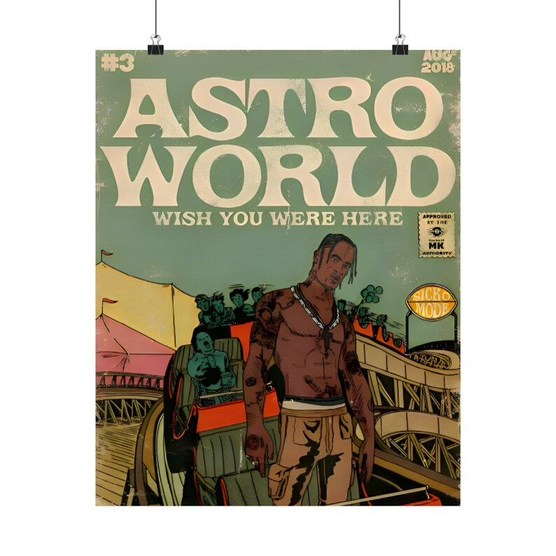 Travis Scott Poster Rap Poster, Hip-hop Poster - Etsy