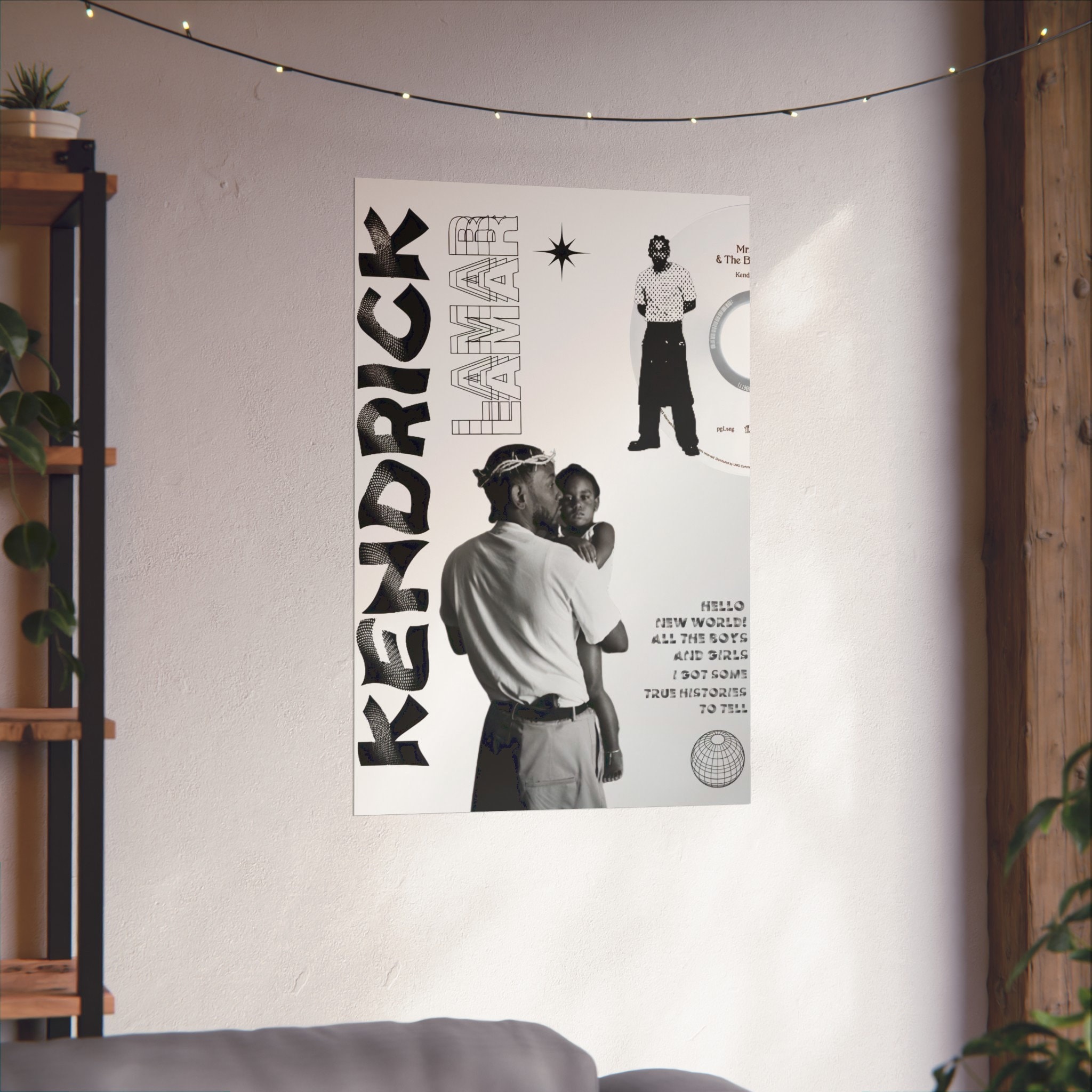 Kendrick Lamar Poster Rap Poster, Hip-hop Poster - Etsy