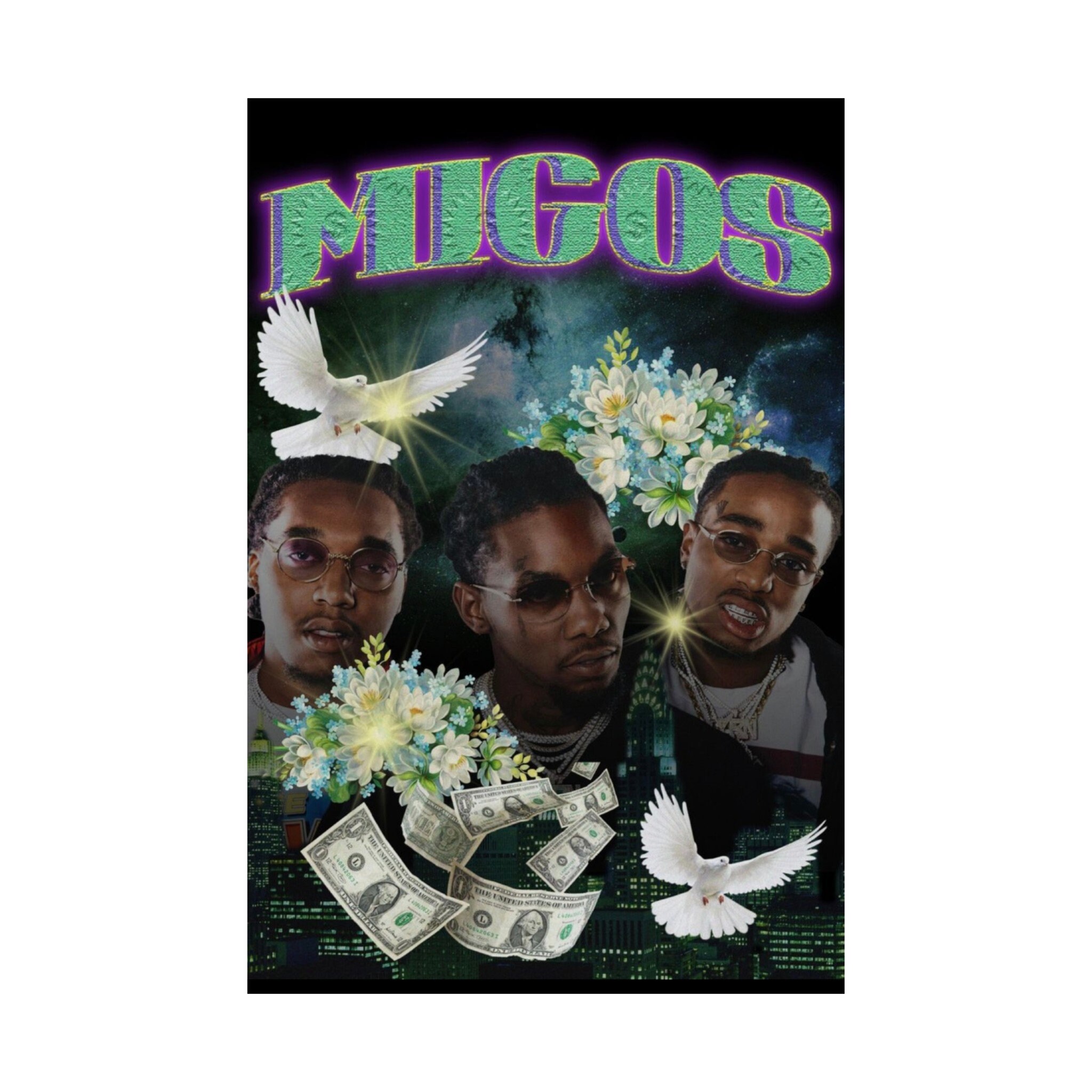 Migos Poster Rap Poster, Hip-hop Poster - Etsy