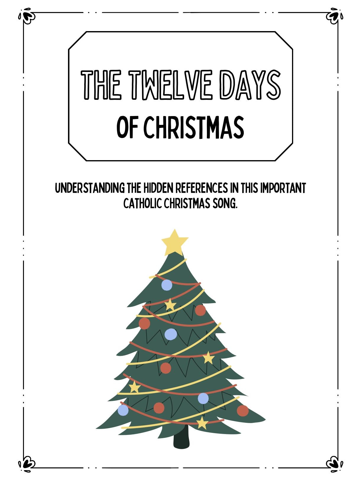 The 12 Days of Christmas Book | Holiday Activities | Christmas ...