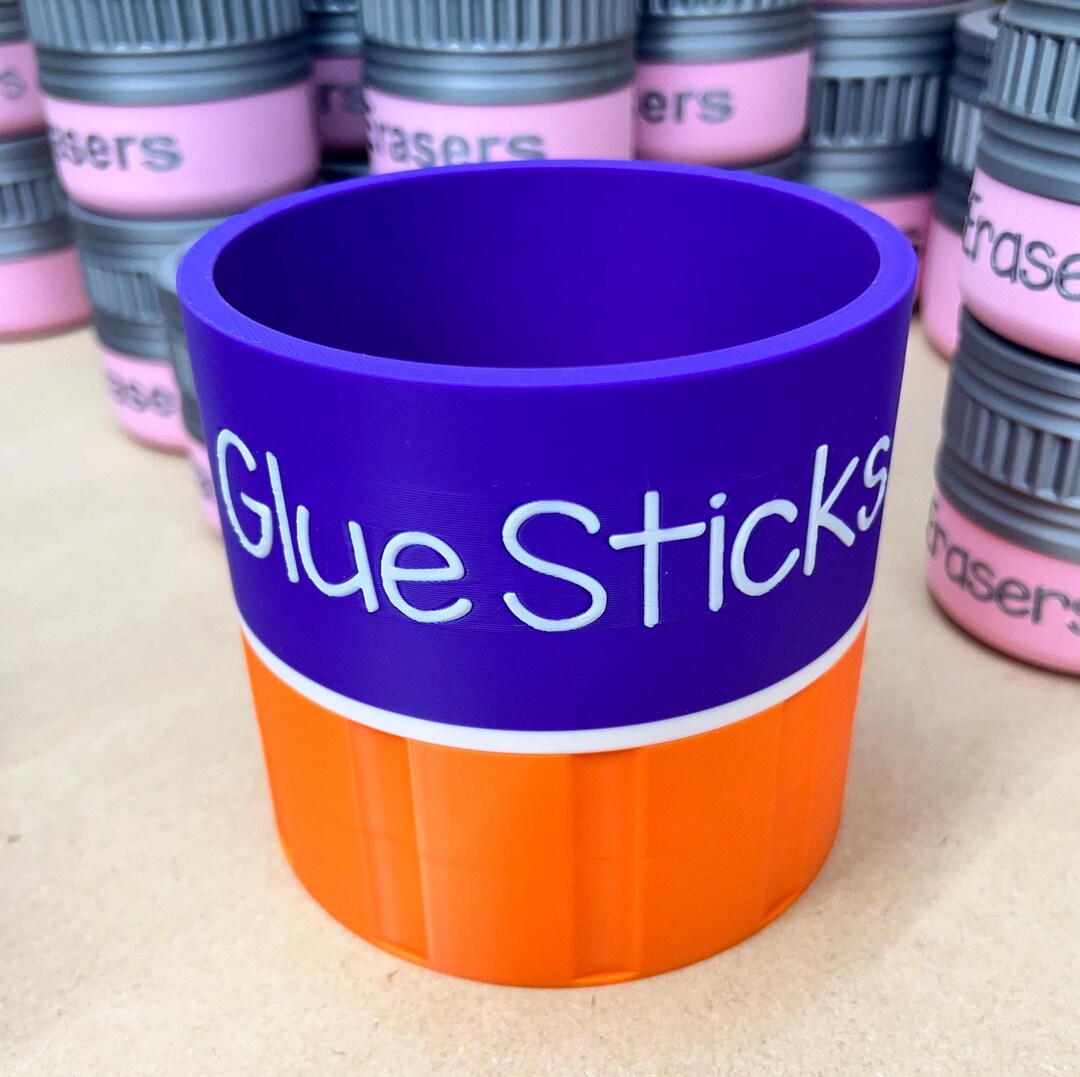 The Glue Stick Bucket for Teachers, Made in the USA! - Etsy
