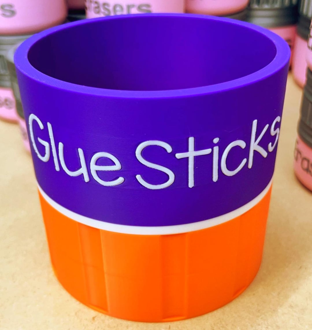 The Glue Stick Bucket for Teachers, Made in the USA! - Etsy