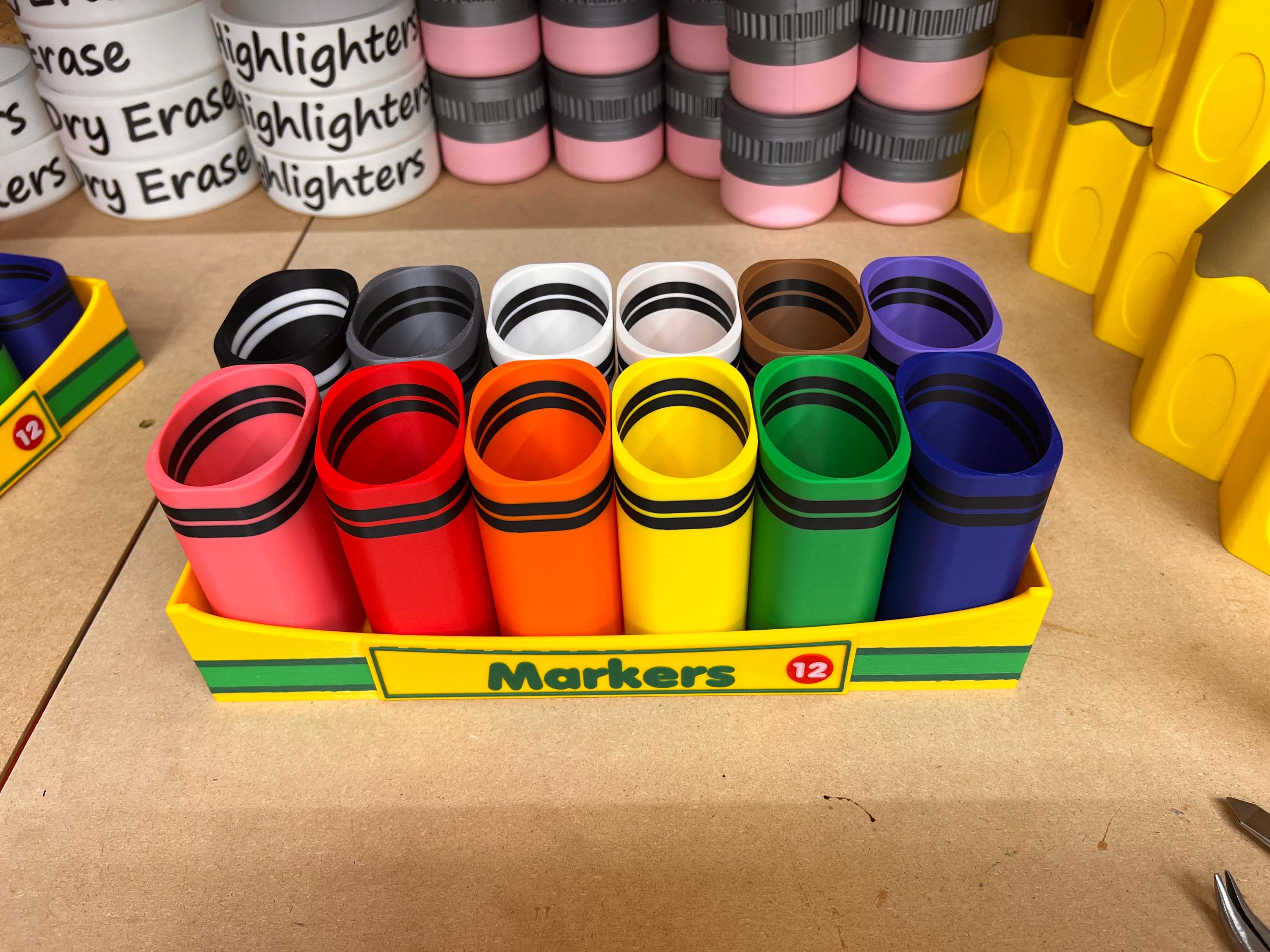 The 12 Place Marker Caddy for Teachers, Designed and Made in the USA ...
