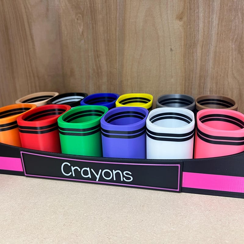 Classroom Crayon Storage - Etsy