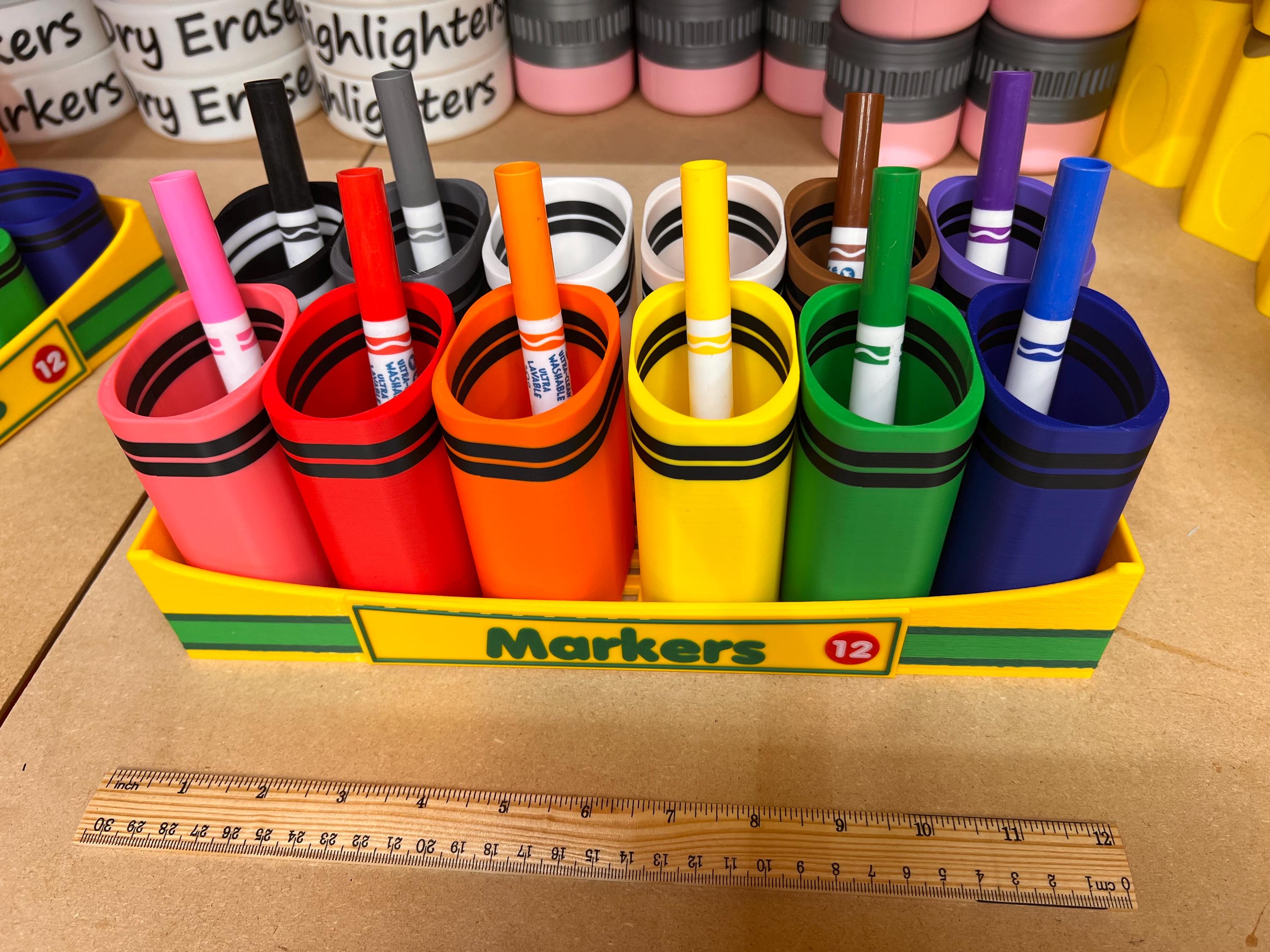 The 12 Place Marker Caddy for Teachers, Designed and Made in the USA ...