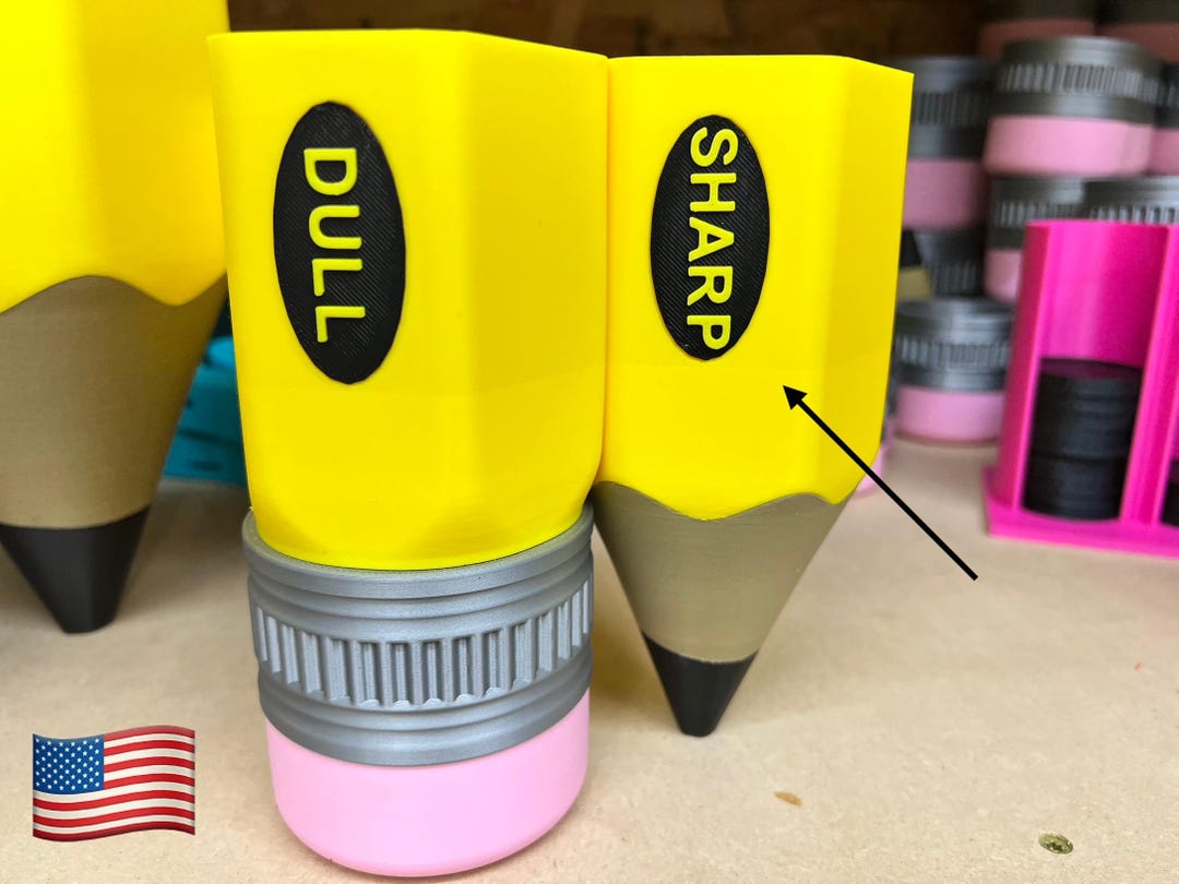 Cosmetically Challenged Pencil Holder: Teacher Desk Organizer - Etsy