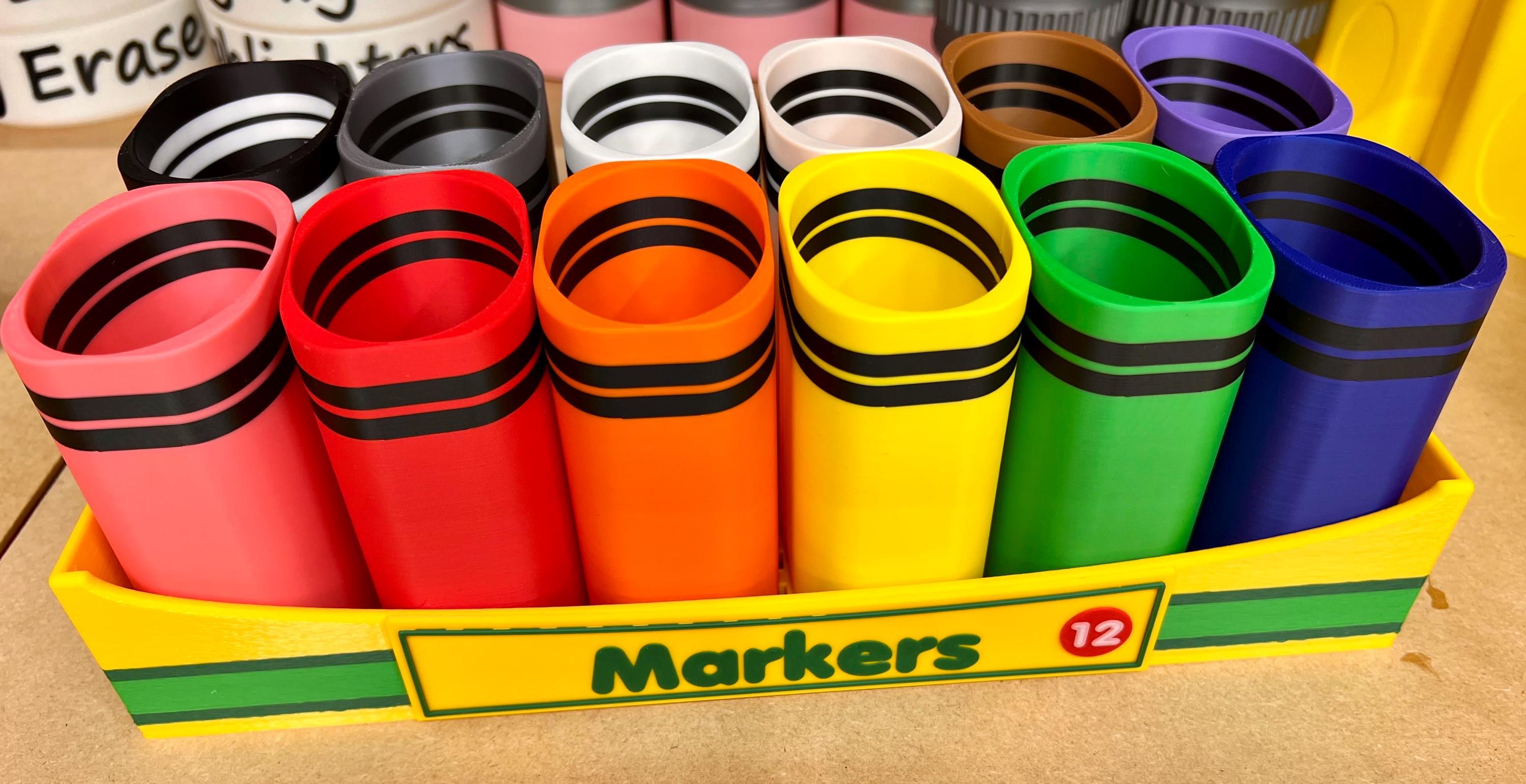 The 12 Place Marker Caddy for Teachers, Designed and Made in the USA ...