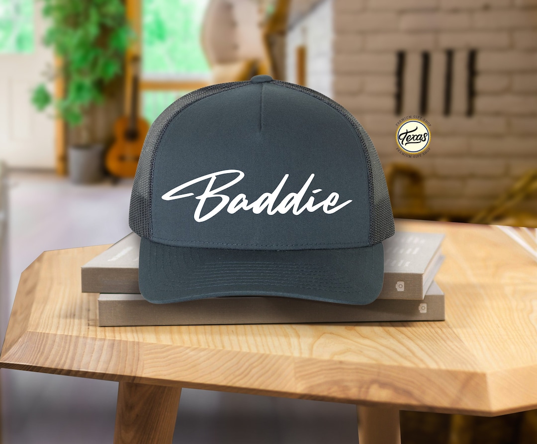 Baddie Trucker Hat: Trendy Melanin Black Queen Cap - Etsy