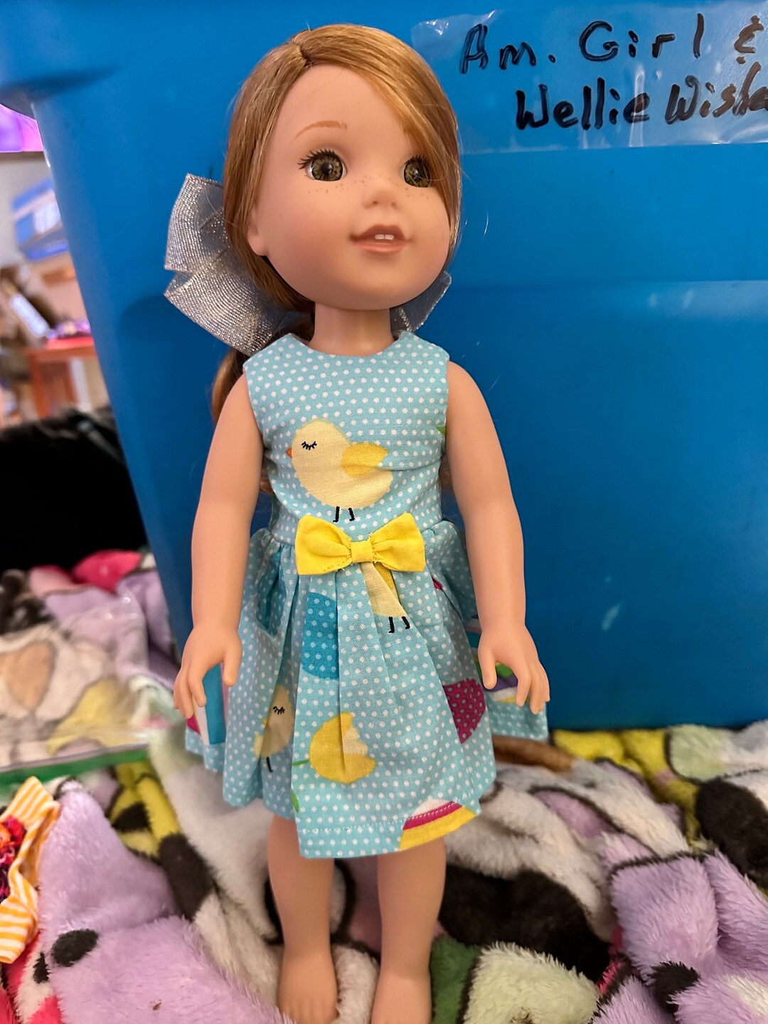 Beautiful Easter Bunny and Egg Wellie Wisher Dress - Etsy