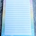 Tropical Summer Vacation Notepad, Cute Kawaii Aesthetic Memo Pad ...