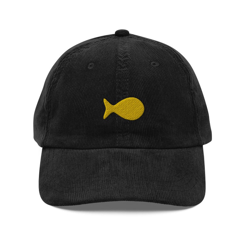 Goldfish Embroidered Cap Gift for Fish Lovers Cute - Etsy