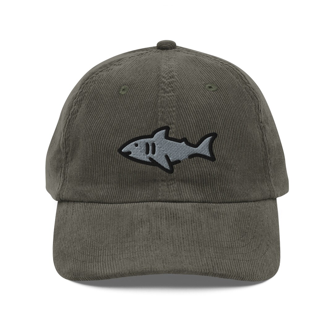 Shark Embroidered Cap | Gift for Shark Ocean Sea Lovers | Cute Shark ...