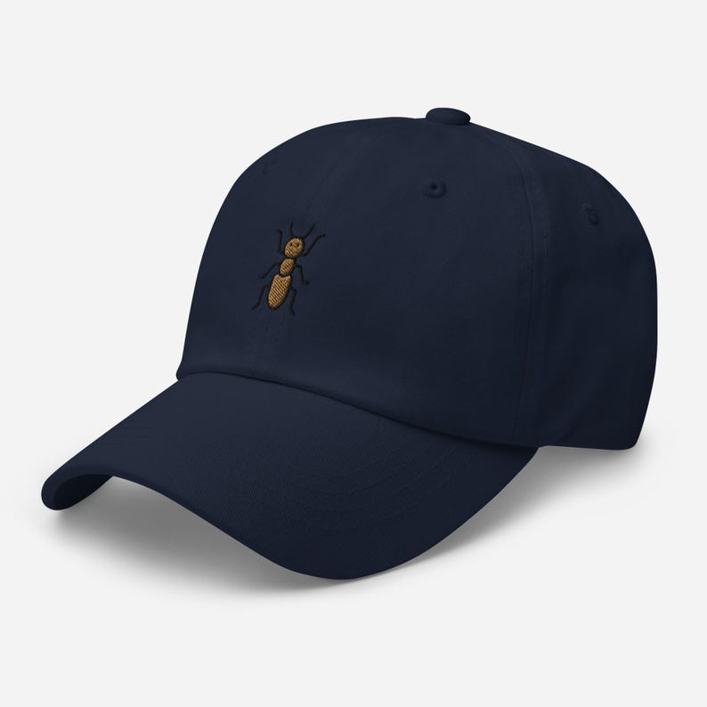 Cute Ant Dad Cap I Gift for Ant Lovers I Cotton Baseball Hat I Multiple ...