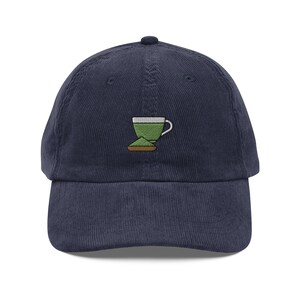 Matcha Tea Embroidered Cap | Gift for Matcha Lovers | Cute Matcha Tea ...