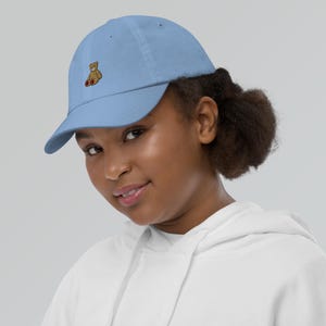 Teddy Bear Kids Baseball Cap Embroidered | Toy Bear Gift | Teddy Bear ...