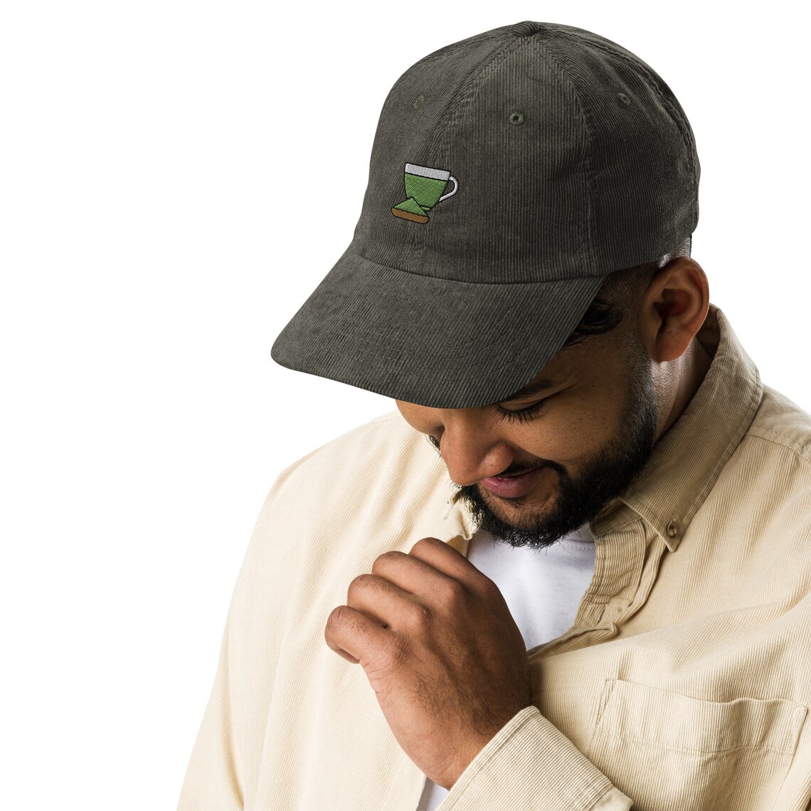 Matcha Tea Embroidered Cap | Gift for Matcha Lovers | Cute Matcha Tea ...