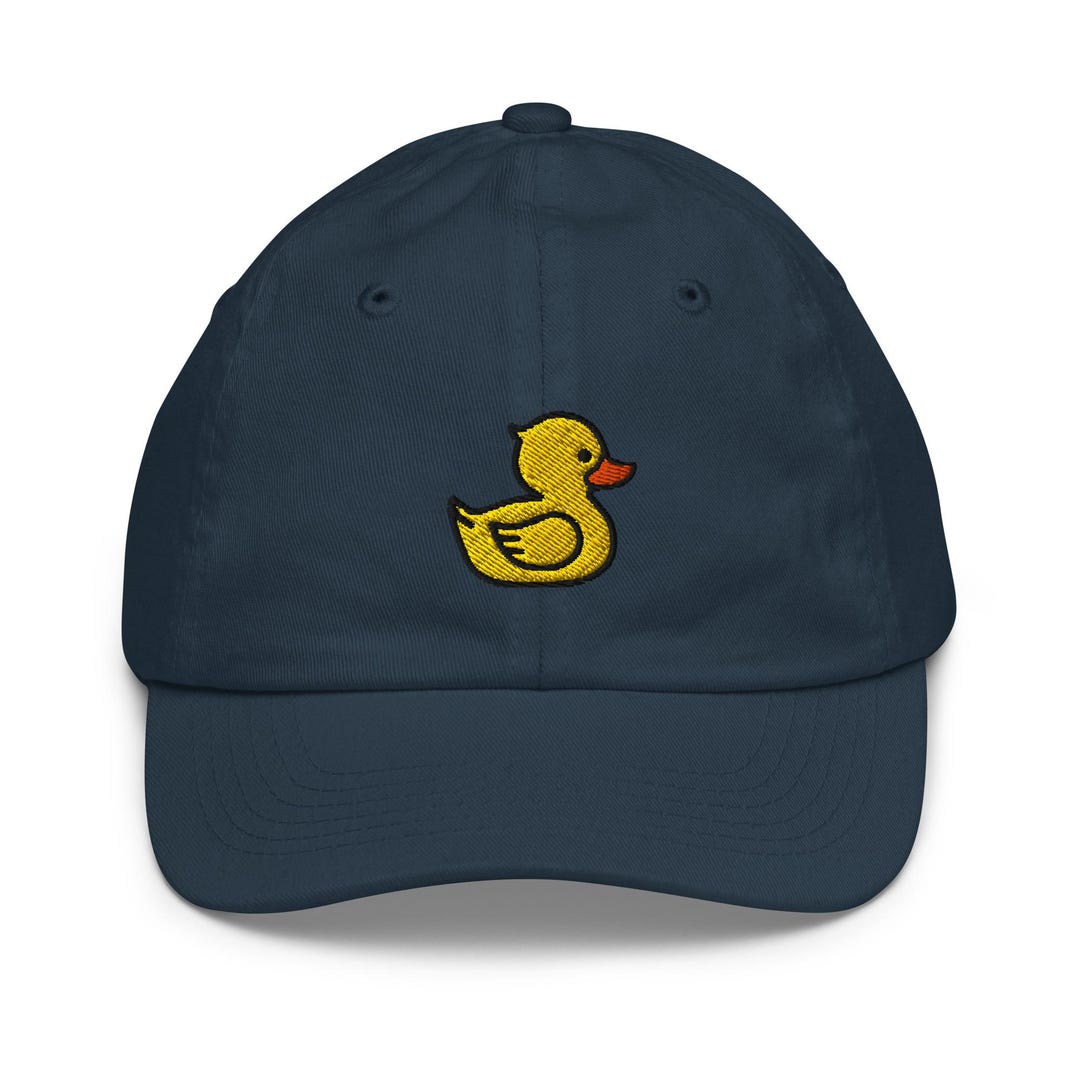 Rubber Duck Kids Baseball Cap Embroidered | Rubber Duckie Gift for ...