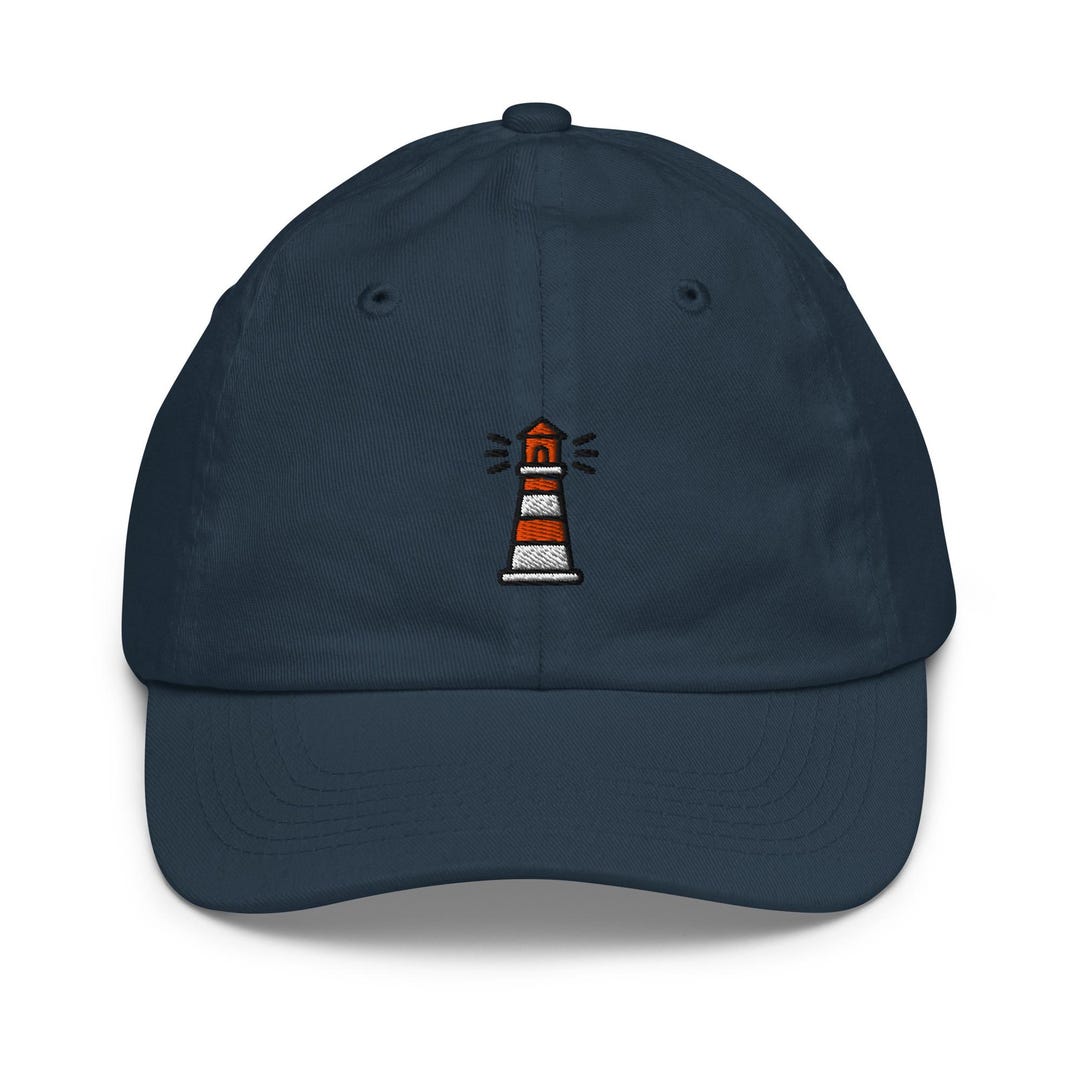 Lighthouse Kids Baseball Cap Embroidered | Lighthouse Lovers Gift for ...