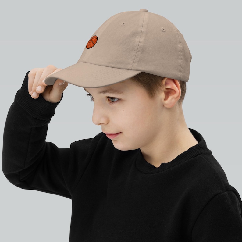 Bsketball Kids Baseball Cap Embroidered | Basketball Sports Gift for ...
