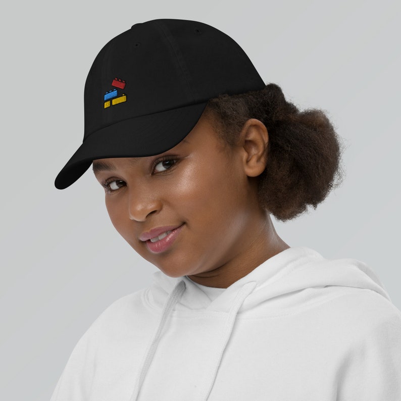 Building Blocks Kids Baseball Cap Embroidered | Gift for Toy Blocks ...