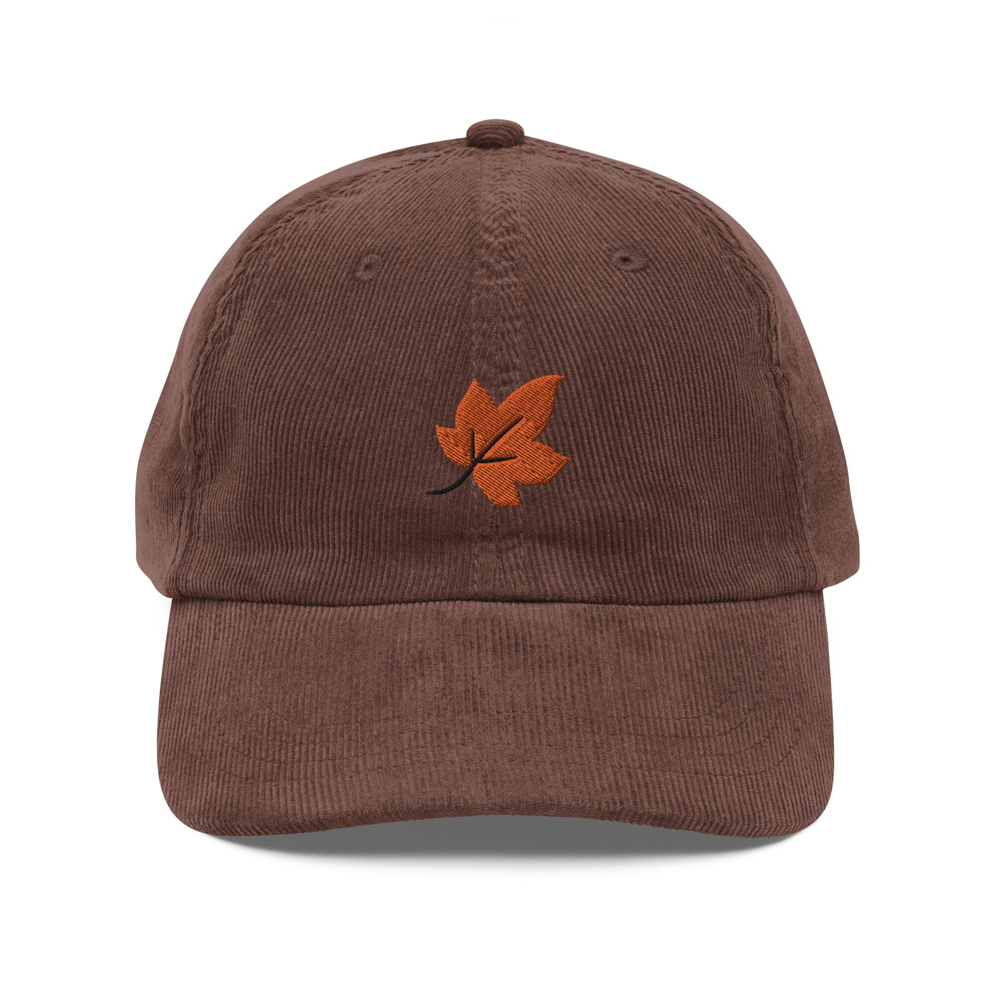 Fall Leaf Corduroy Cap Gift for Autumn Lovers Trendy Fall Season ...