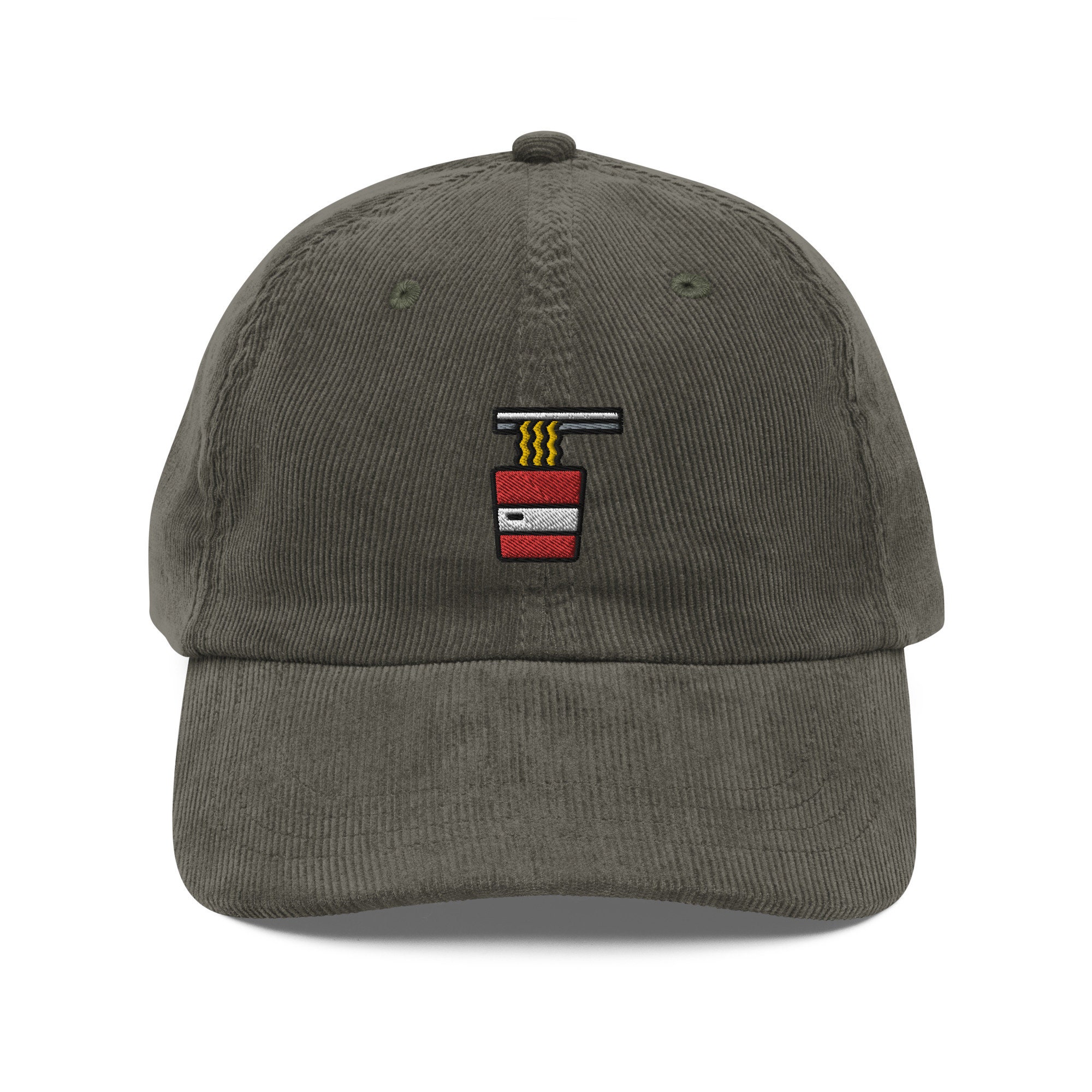 Cup of Instant Noodles Embroidered Cap | Gift Instant Ramen Lovers ...