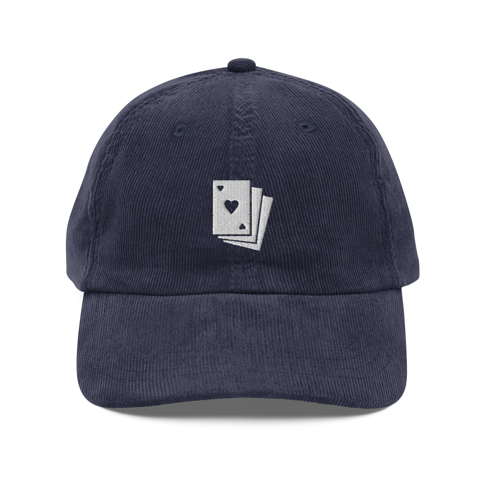 Playing Cards Embroidered Cap Gift for Poker Lovers Cute - Etsy