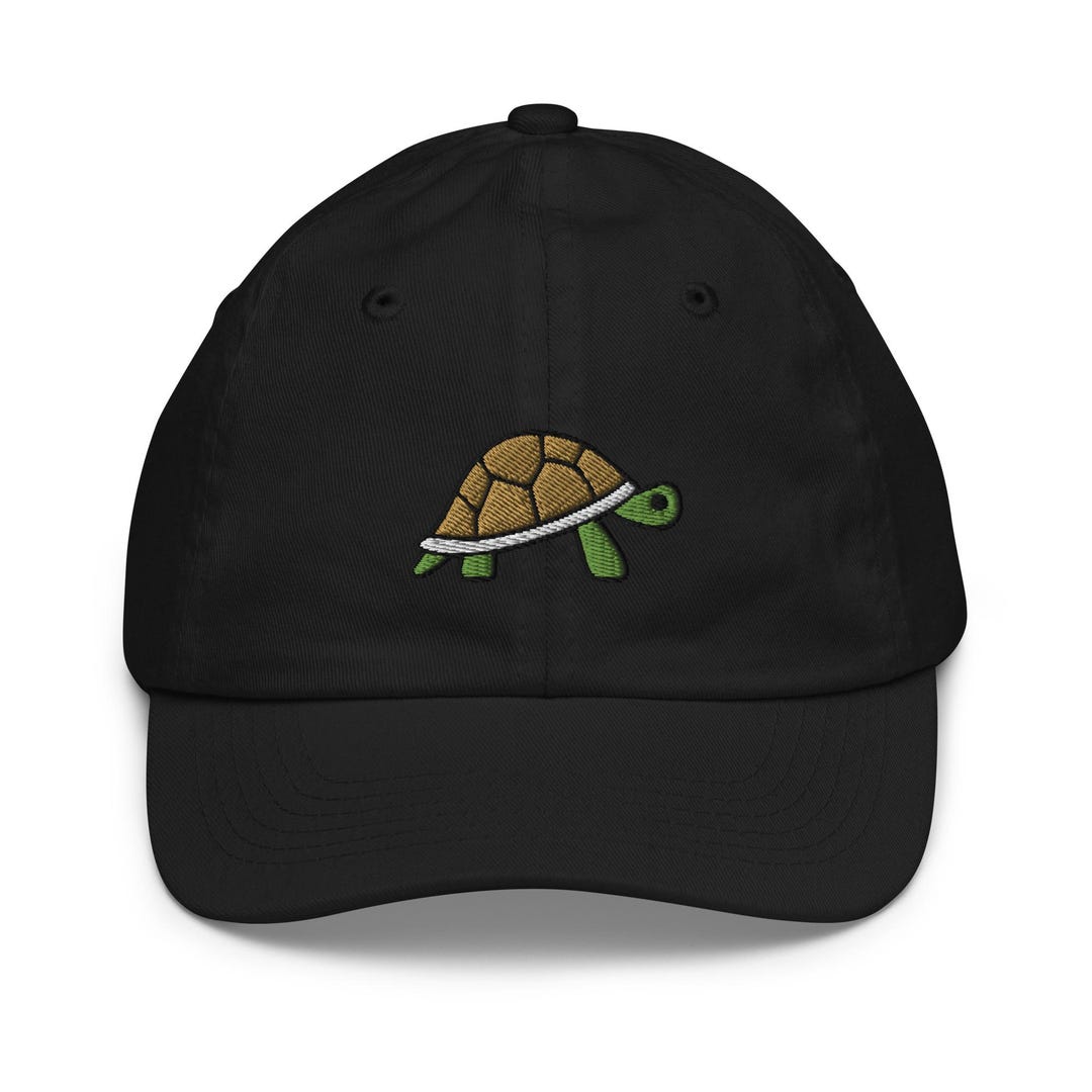 Turtle Kids Baseball Cap Embroidered | Tortoise Gift for Child | Cute ...