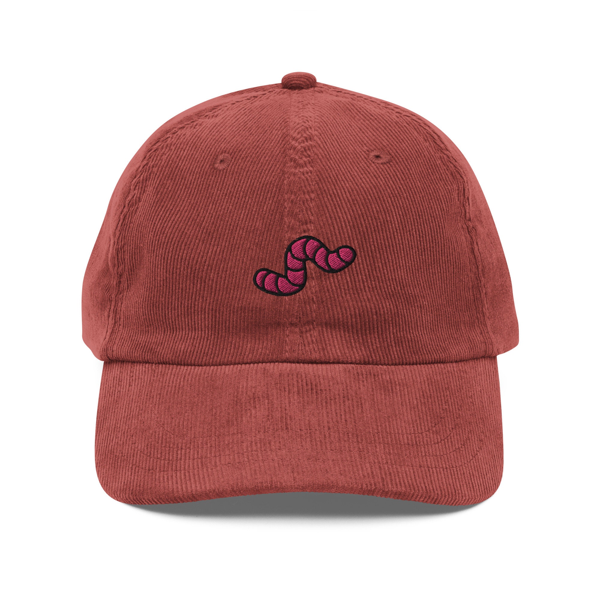 Cute Worm Pet Embroidered Cap | Gift for Worm Lovers | Worm Farm ...