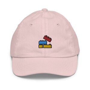 Building Blocks Kids Baseball Cap Embroidered | Gift for Toy Blocks ...