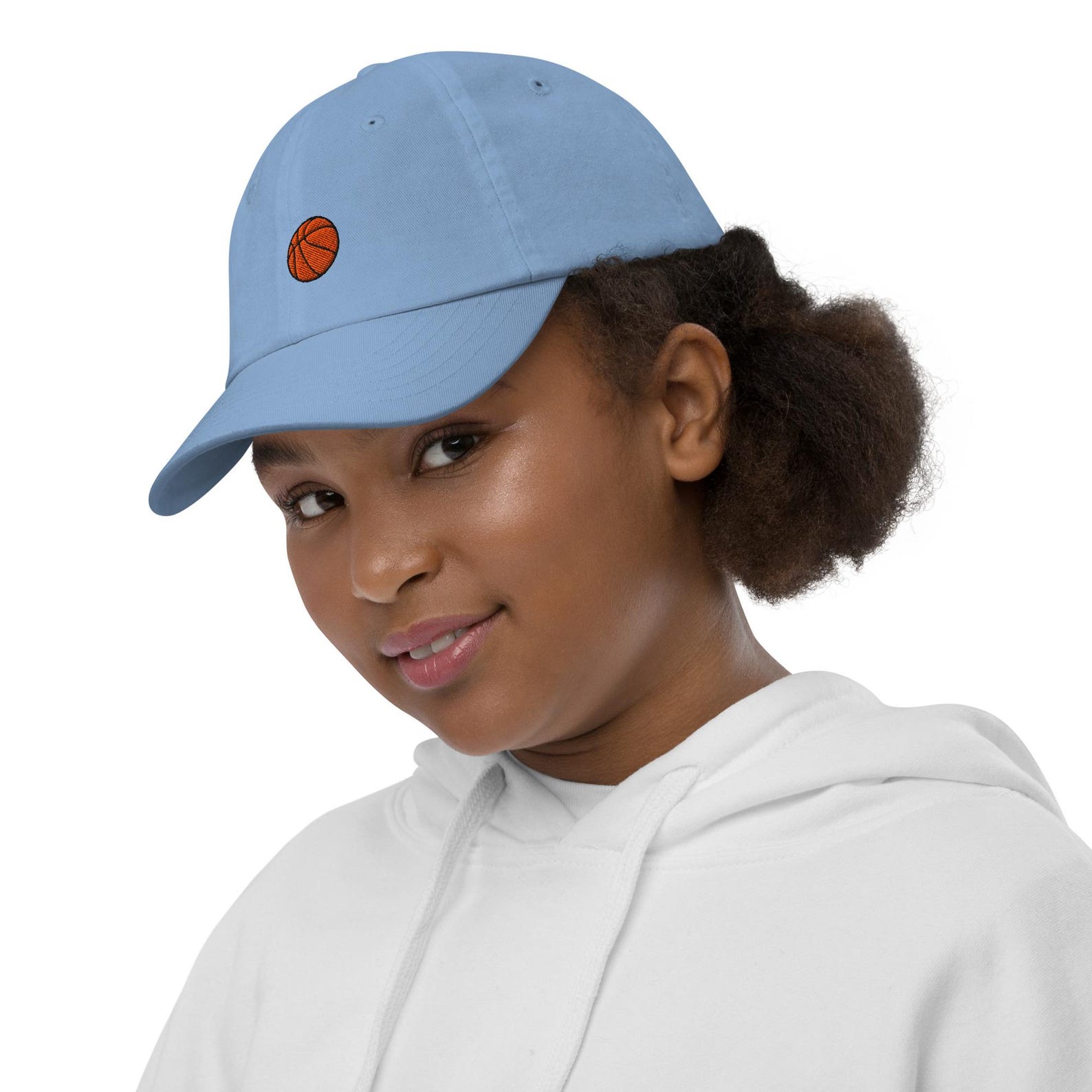 Bsketball Kids Baseball Cap Embroidered | Basketball Sports Gift for ...