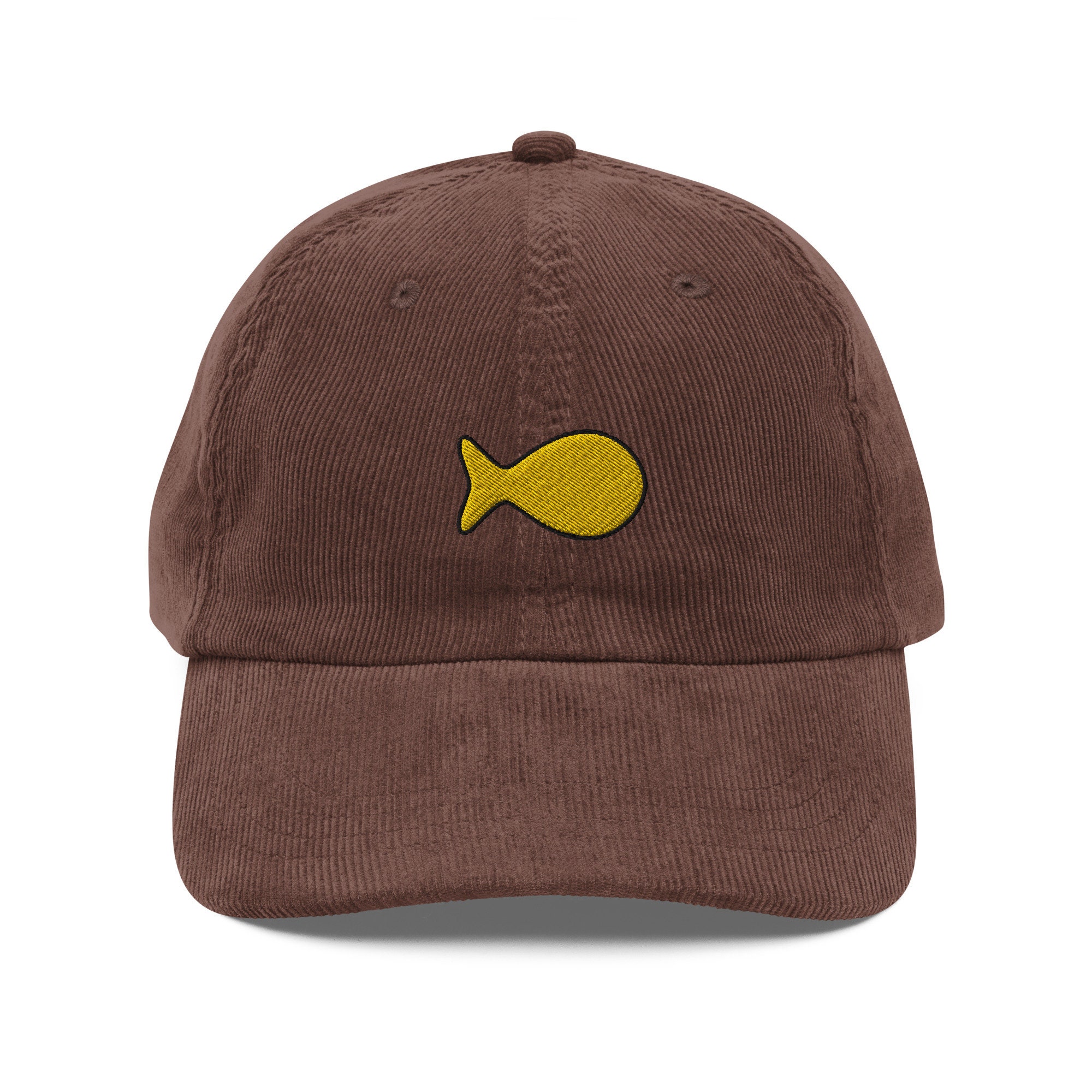 Goldfish Embroidered Cap Gift for Fish Lovers Cute - Etsy