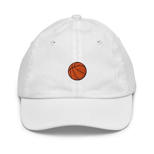 Bsketball Kids Baseball Cap Embroidered | Basketball Sports Gift for ...
