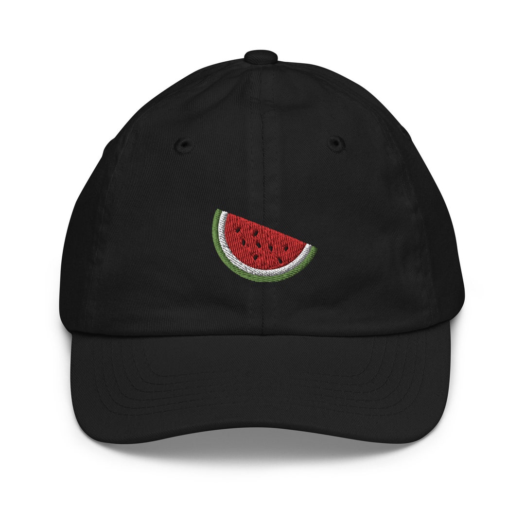 Watermelon Kids Baseball Cap Embroidered | Gift for Fruit Fans | Cute ...