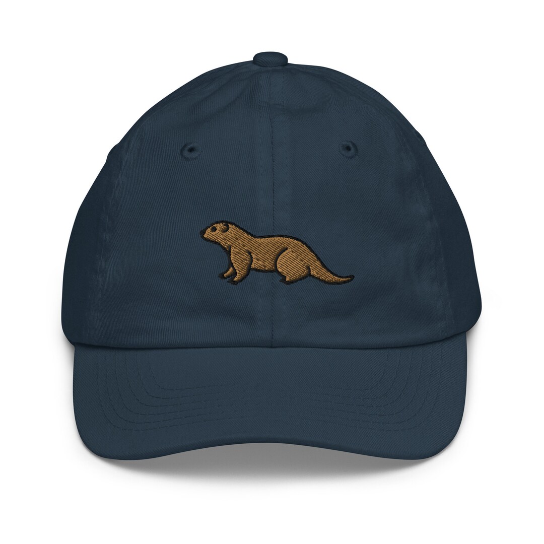 Otter Kids Baseball Cap Embroidered | Gift for Otter Fans | Cute Youth ...