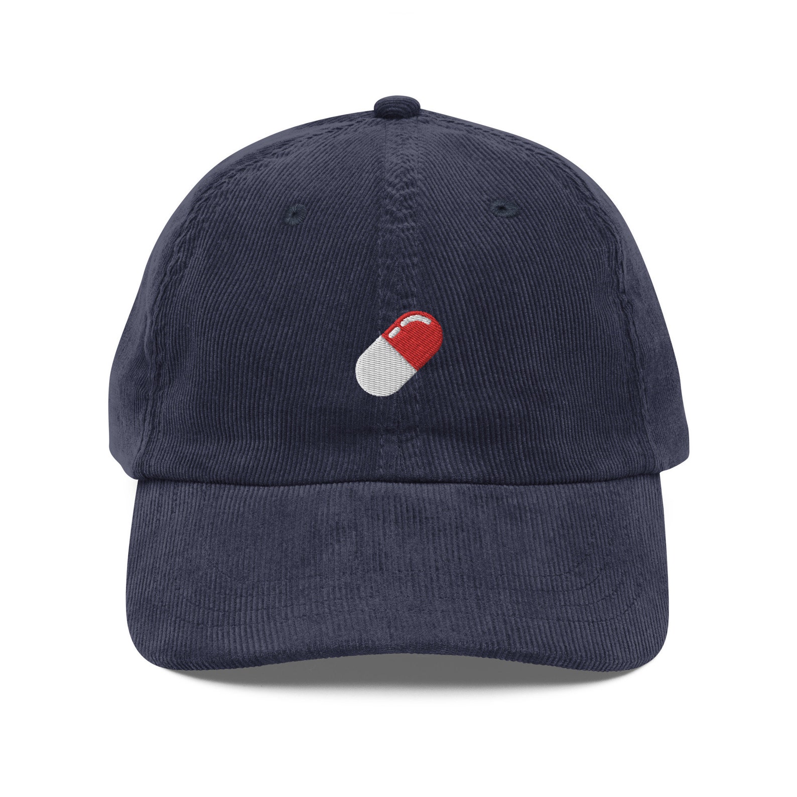 Pill Medicine Corduroy Cap | Gift for Doctors Nurses Healthcare Workers ...