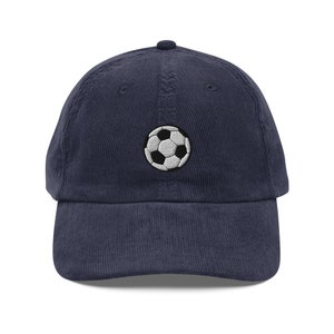 Football Sport Embroidered Cap | Gift for Soccer Lovers | Cute Soccer ...