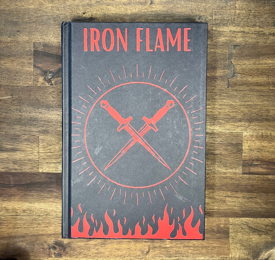 Custom Iron Flame Book - Etsy