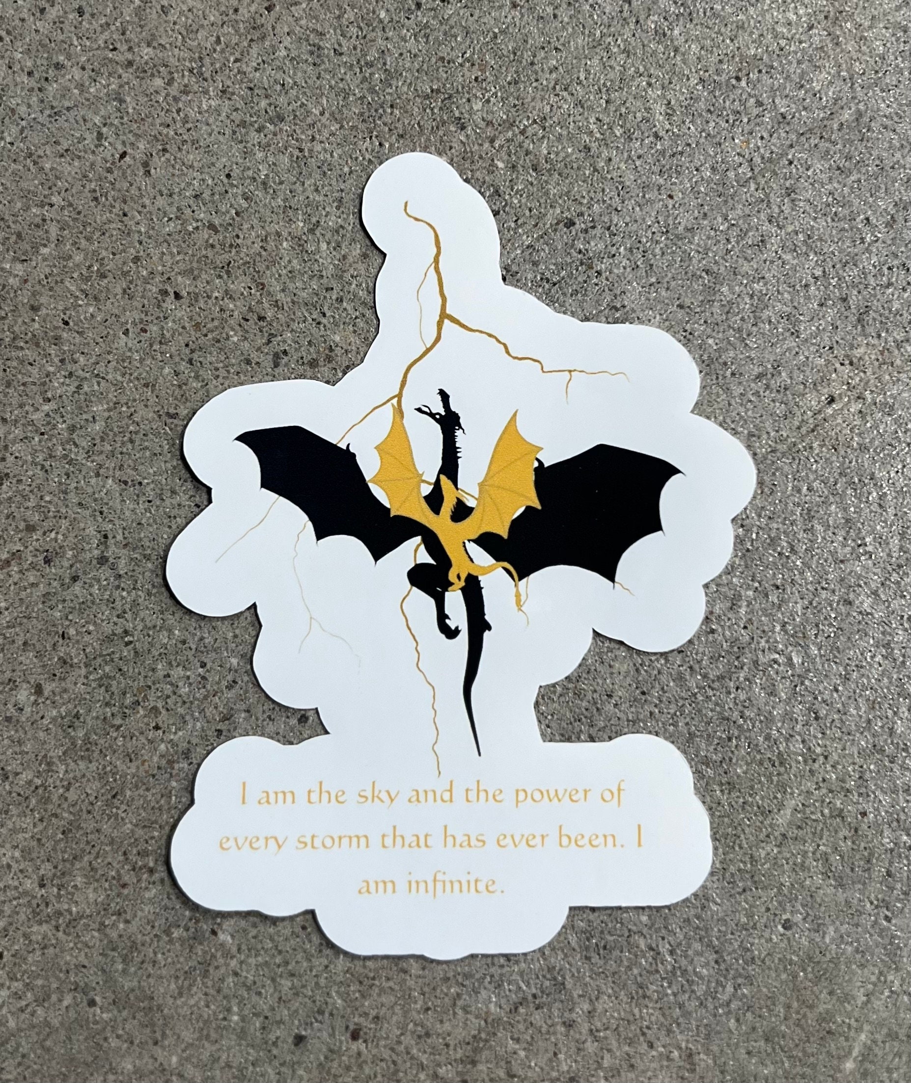 Fourth Wing: Andarna and Tairn Sticker - Etsy