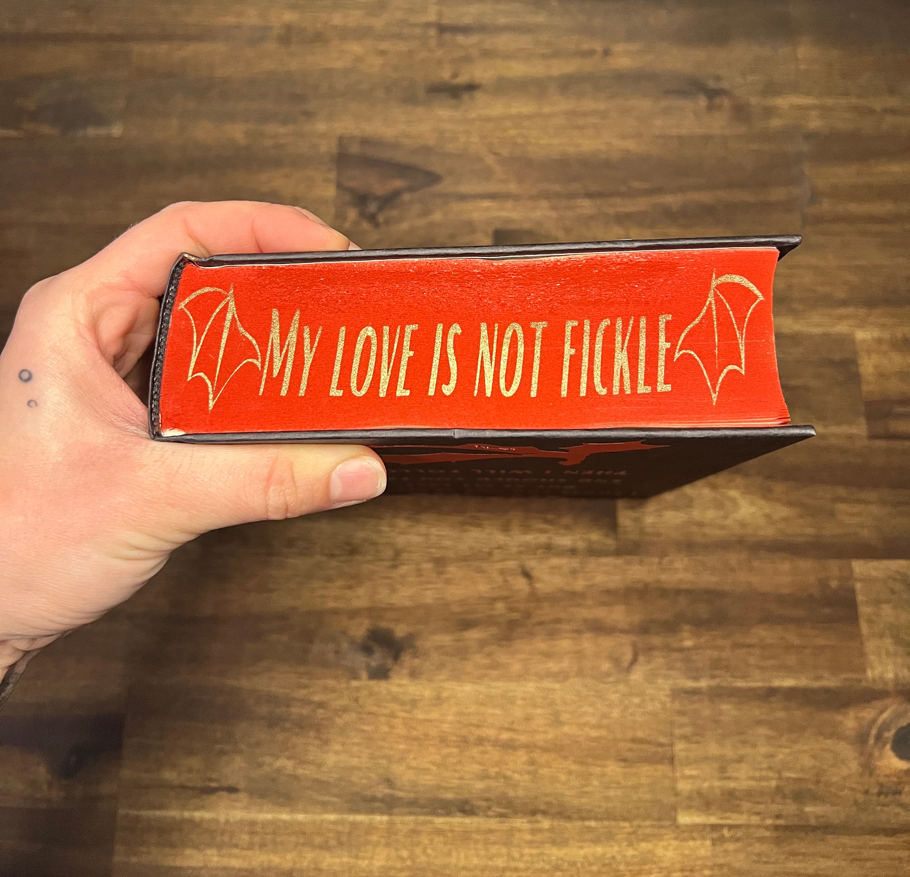 Custom Iron Flame Book - Etsy